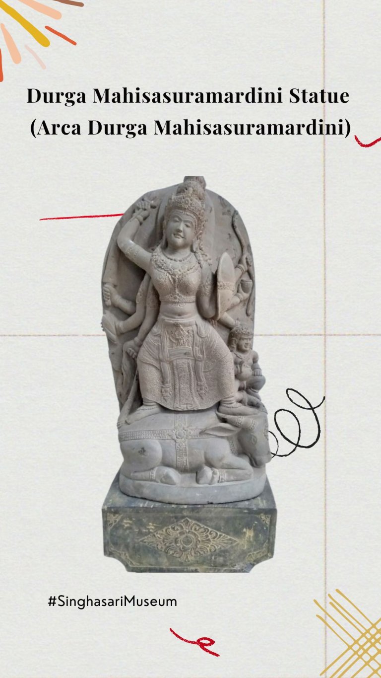 Durga Mahisasuramardini Statue - SINGHASARI MUSEUM