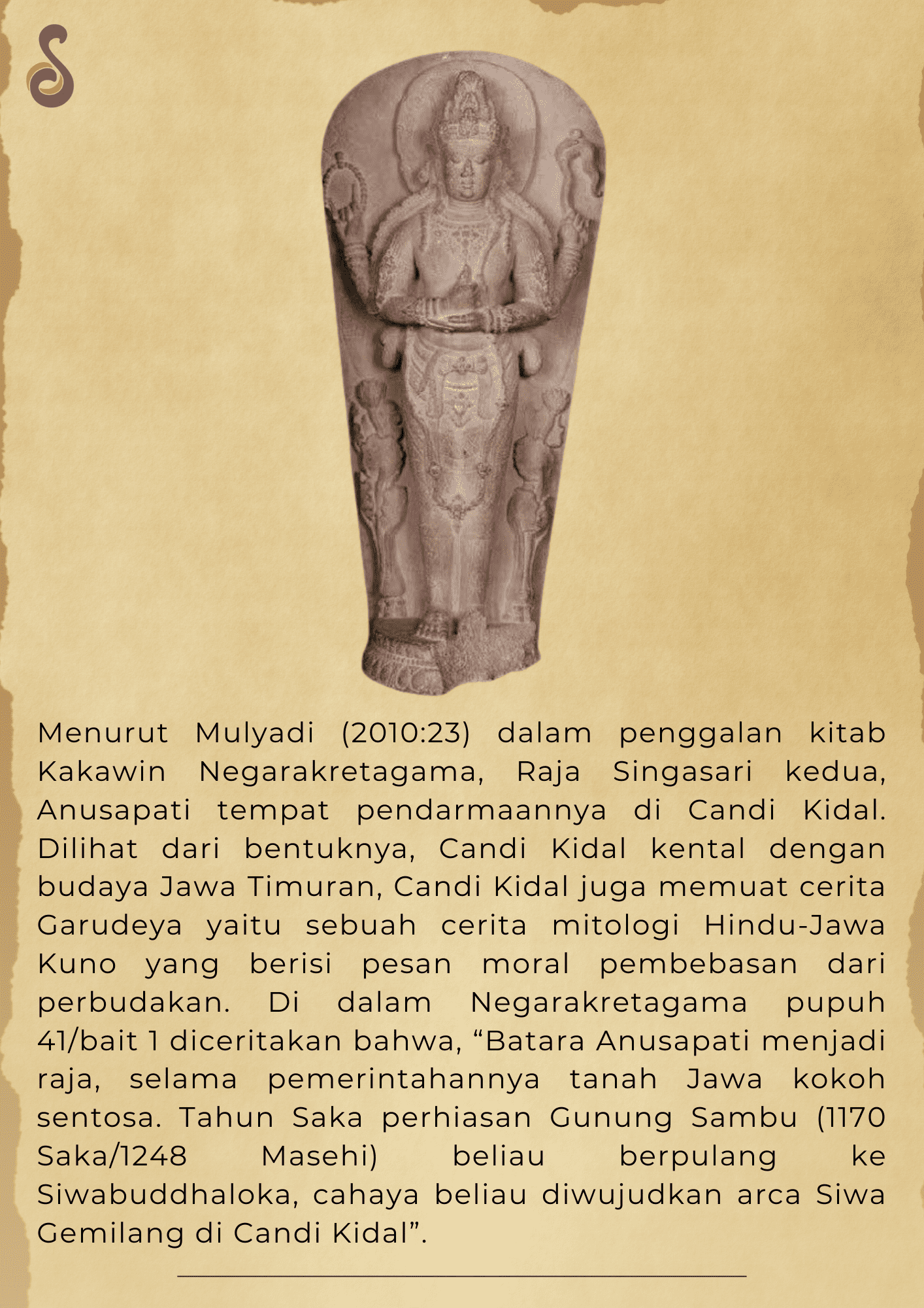 Candi Kidal - SINGHASARI MUSEUM